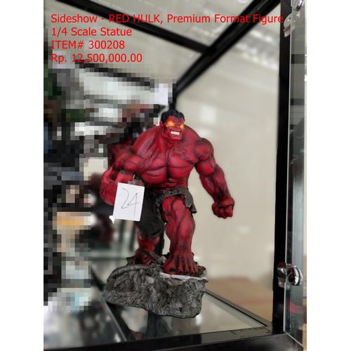 Jual Sideshow - RED HULK, Premium Format Figure, 1/4 Scale Statue ...