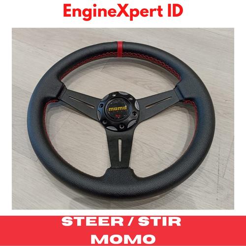 Jual Stir Mobil / Stir Momo PVC Hitam - Jakarta Utara - EngineXpert ID ...