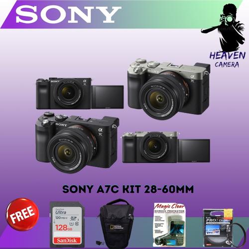 Jual KAMERA SONY A7C KIT 28-60MM / SONY A7C KIT 28-60MM - PAKET ...