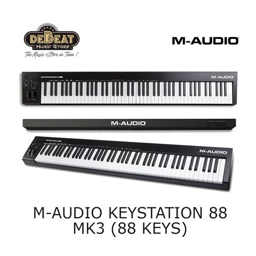 Jual M-Audio Keystation 88 MK3 88 Key Semi-Weighted USB-Midi Controller - Kota Denpasar - DeBeat ...