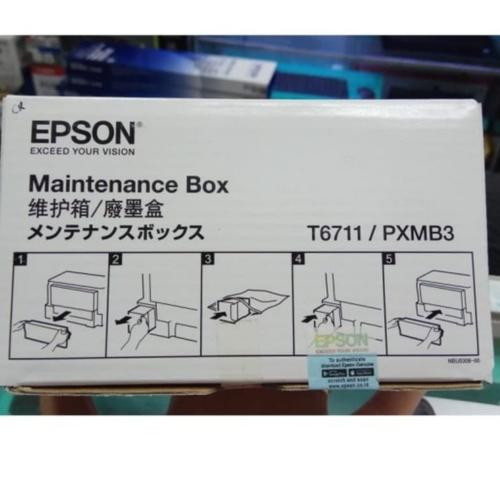 Jual Maintenance Box Epson T6711 / PXMB3 ORIGINAL FOR WF7610 WF7611 ...