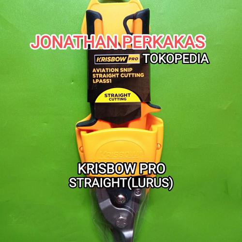 Jual Gunting baja ringan"Krisbow Straight"(lurus)/bh - Jakarta Utara ...
