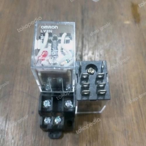 Jual RELAY OMRON SET SOCKET 8 KAKI RELAY LY2N 220V / LY2 220V OMRON - Kota Bandung - PELITA ...