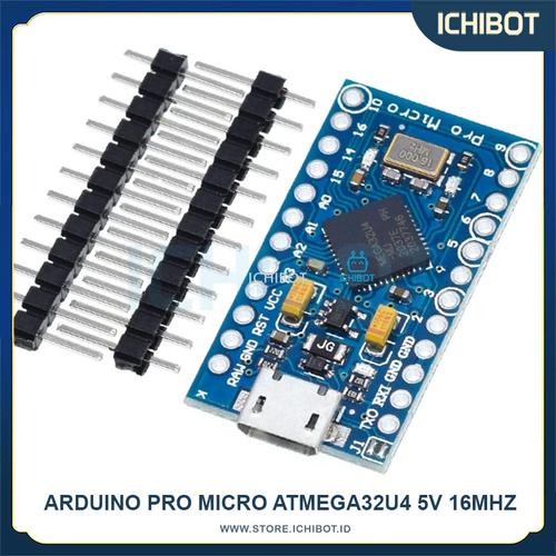 Jual Arduino Pro Micro ATmega32U4 5V 16MHz - Kab. Sleman - ICHIBOT ...