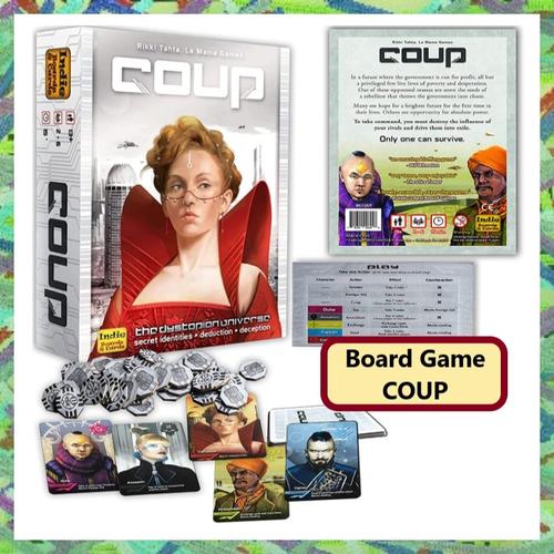 Jual Coup Board Game Game Card - The Dystopian Universe 016 - Kab ...