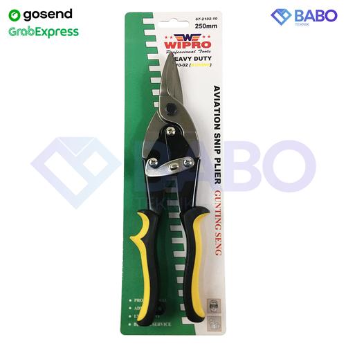 Jual Wipro GS10-02 Gunting Baja Ringan 10" LURUS / Gunting Seng Gunting ...