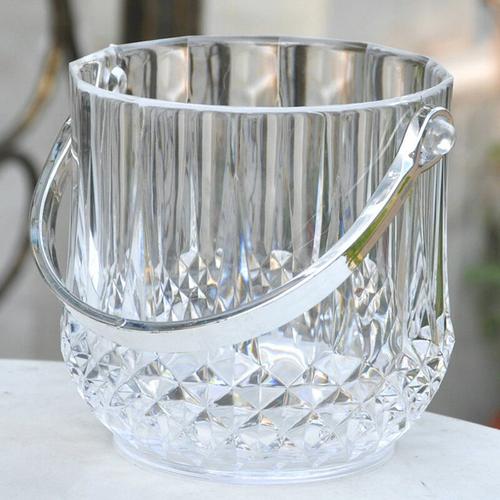 Promo FREE CAPITAN Ice Bucket Acrylic Wadah Tempat Buket Es Batu ...