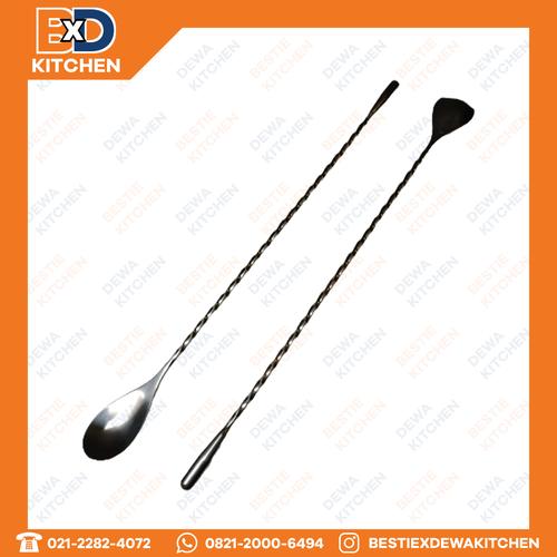 Jual Long Bar Spoon Stirrer Sendok Panjang Pengaduk Minuman Stainless ...
