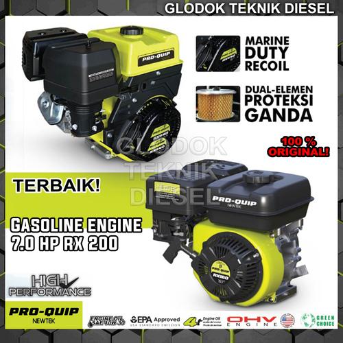 Jual Proquip Mesin Penggerak Bensin 7 HP RX 200 Gasoline Engine RX200 ...