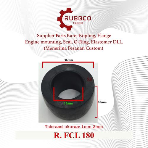 Jual Rubber Coupling FCL 180 NBR 100% KARET KOPLING FCL 180 - Kota ...