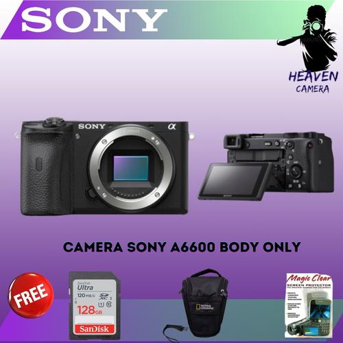 Jual KAMERA SONY A6600 BODY ONLY / SONY A6600 BODY ONLY - PAKET ...