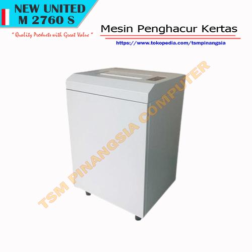 Jual Paper Shredder New United M 2760 S Mesin Penghacur Kertas Besar ...