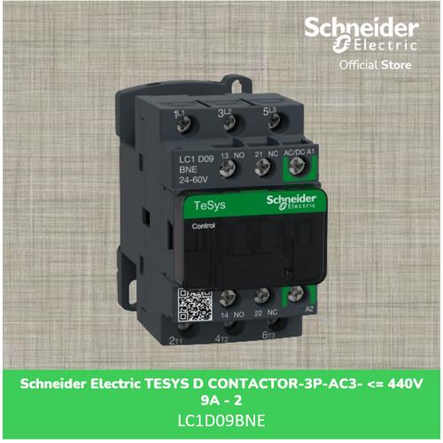 Promo Schneider Electric TESYS D CONTACTOR-3P-AC3- = 440V 9A - 2 ...