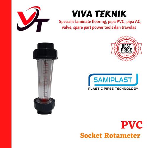 Jual PVC Rotameter JIS Socket & Flange Samiplast - 1/2" x Soc - Jakarta ...