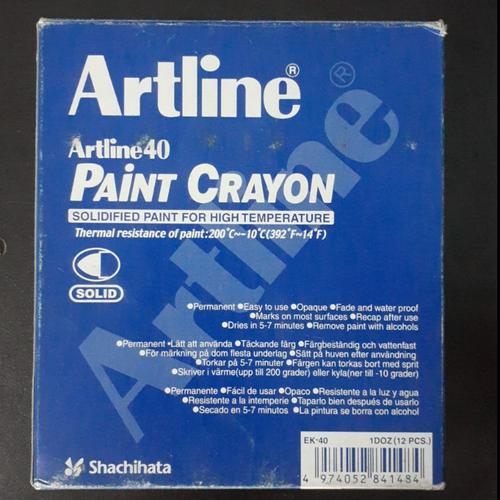 Jual Artline - Spidol Solid Marker Color EK-40 (HARGA SATUAN) - Kuning ...