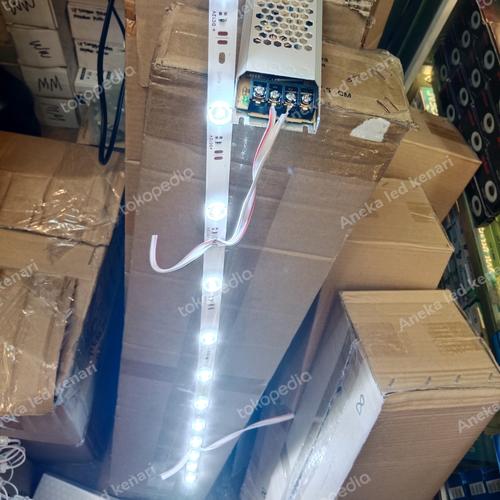 Jual Led Modul batangan 1 meter DC 12 Volt Modul plat mata bulat 12V ...