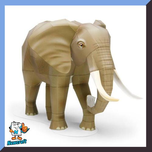 Jual Elephant (Male, Walking) Papercraft - Kota Surabaya - nuwcraft ...