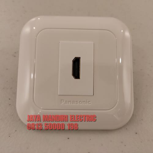 Jual OUTLET HDMI PANASONIC WHITE TANPA KABEL / PORT HDMI PANASONIC ...