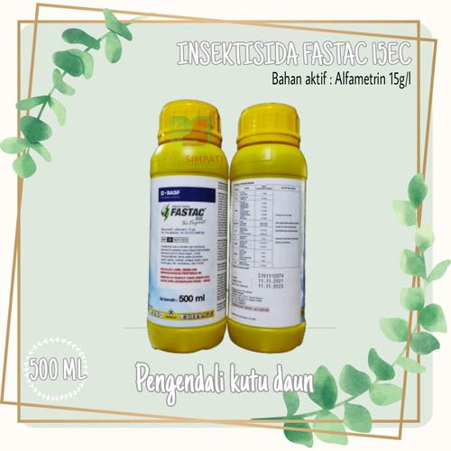 Jual INSEKTISIDA FASTAC 15 EC - 500 ML / INSEKTISIDA PEMBASMI KUTU ...