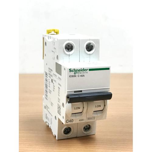 Jual MCB AC/DC Schneider Electric iC60N 2P 6KA Kurva C ukuran 1A hingga 63A - 40A - A9F74240 ...
