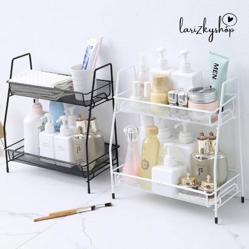 Jual Rak kosmetik besi / rak serbaguna / rak dapur / rak besi mini ...