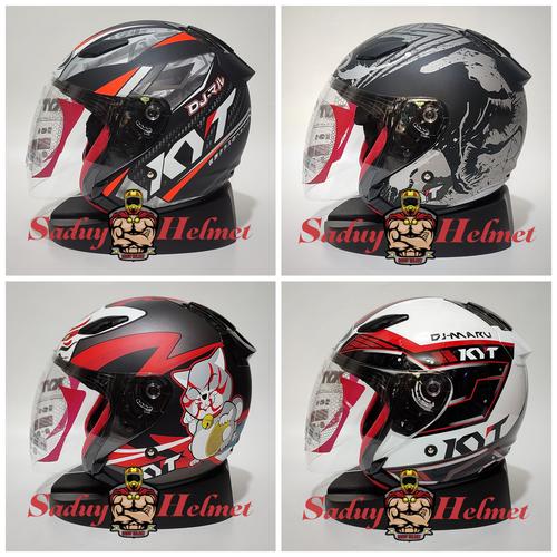 Jual Helm KYT Dj Maru Motif Corak Original - Venom, M - Jakarta Selatan ...
