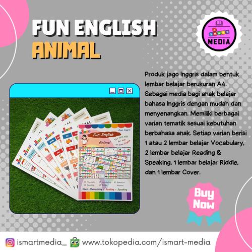 Jual Fun English - Alphabet Series - Kota Palembang - iSMART Media ...