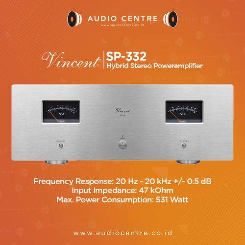 Promo Vincent SP 332 / Vincent SP-332 / Vincent SP332 Hybrid power amp ...