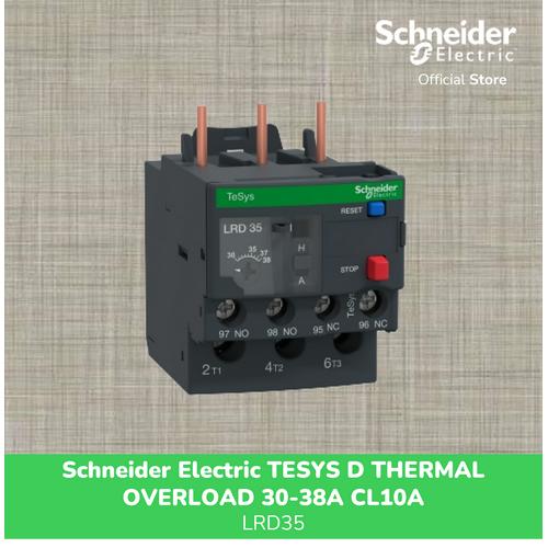 Promo Schneider Electric TESYS D THERMAL OVERLOAD 30-38A CL10A-LRD35 ...