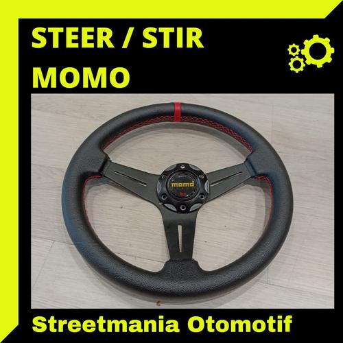 Jual Stir Mobil / Stir Momo PVC Hitam - Jakarta Utara - Streetmania ...