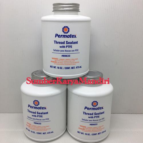 Jual Permatex 80633 Thread Sealant with PTFE (473ML) - Jakarta Barat ...