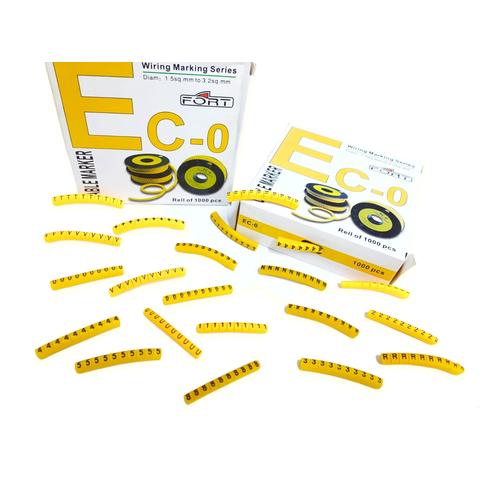 Jual Kabel Marker EC0 EC 0 / EC-0 (0.75-1.5mm) Fort Larkin CABLE ...