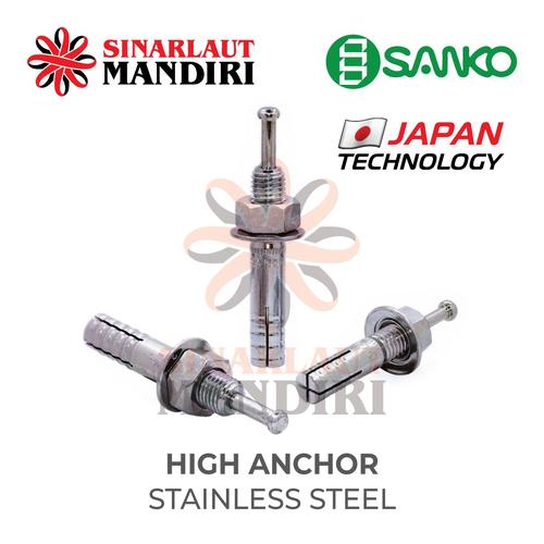 Jual High Anchor Stainless Steel / Hit Anchor Sanko SS 12 x 60 ...