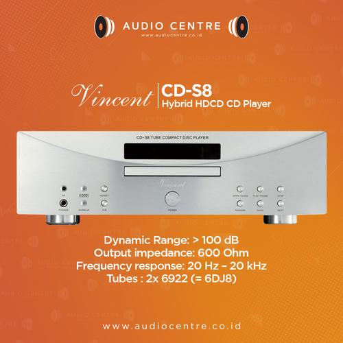 Promo Vincent CD S8 Hybrid HDCD CD Player / Vincent / audiocentre Cicil ...