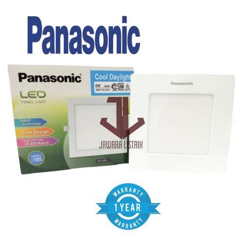 Jual PANASONIC LED PANEL 6 WATT 6W KOTAK LAMPU LED PANEL INBOW - PUTIH ...