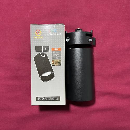 Jual Fitting Rel COB Spot Sorot Mini LED 8w Body Hitam Visco - Kuning ...