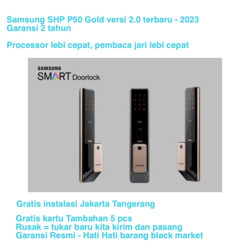 Jual Samsung Smart Door Lock SHS-P50 - Gold - Jakarta Utara ...