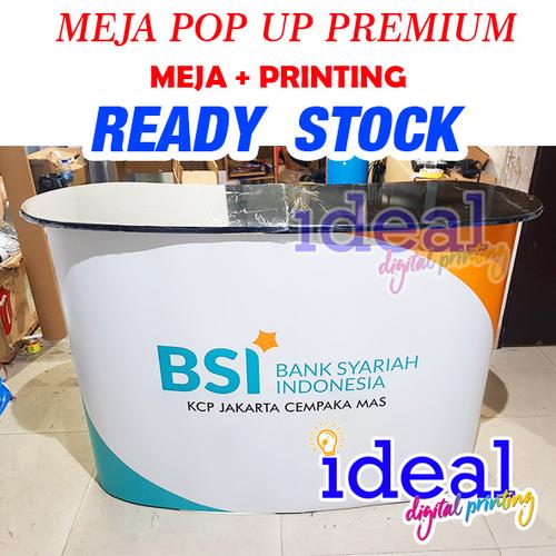 Jual Meja Promosi / meja pop up counter / pop up table Booth portable ...