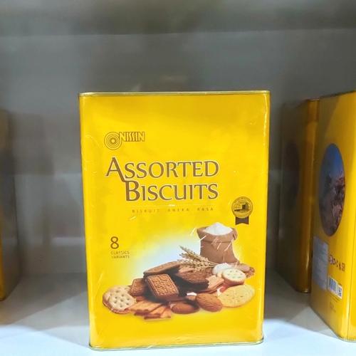 Jual Nissin Assorted Biscuit Yellow - kaleng bulat - Jakarta Timur ...