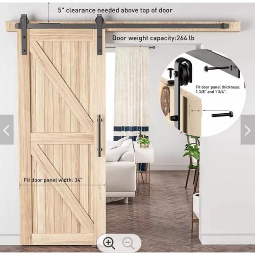 Jual rell pintu geser besi, barn door sliding, door track,8 pintu geser ...