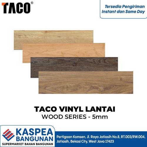Jual TACO Vinyl Flooring Lantai - Vinyl Plank TACO WOOD SERIES Tebal 5 ...