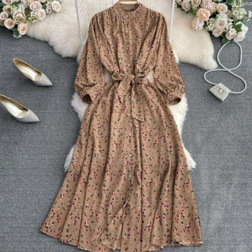 Jual maxi long dress vintage maxy baju wanita longdress panjang jumbo ...