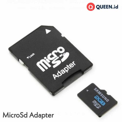 Jual MicroSD Adapter Converter SD Card MMC - Micro Sd To SD Card - Kab ...