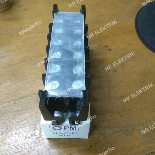Jual Terminal Block / Terminal Blok STB 6P 60A PM puma - Kab. Bogor - NR ELEKTRIK | Tokopedia