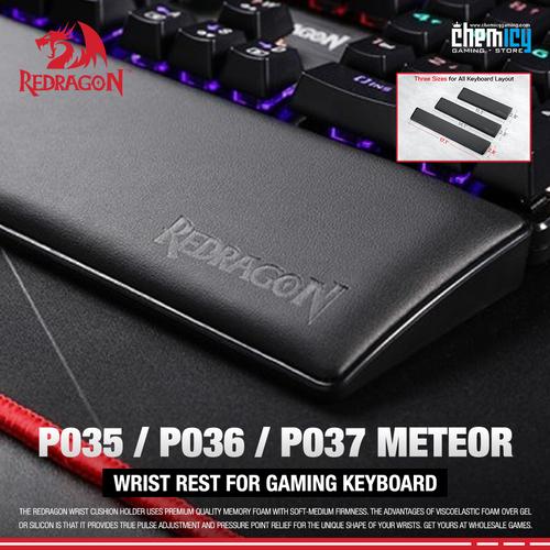 Jual Redragon P035 / P036 / P037 Meteor Wristpad Wristrest for Keyboard - SIZE S / 60% - Jakarta ...