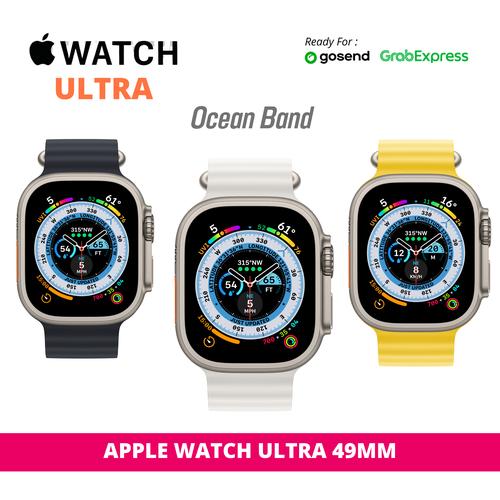 Jual Apple Watch Ultra Titanium Case with Midnight Ocean Band - Ocean ...
