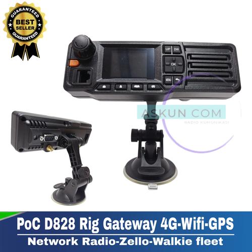 Jual Rig Mobil Gateway D828 PoC 4G WiFi Wifi GPS Network Zello ...