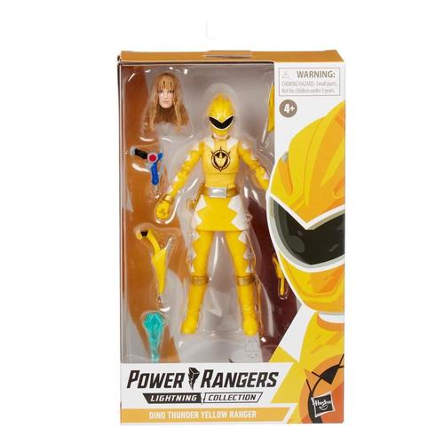 Jual Lightning Collection Power Rangers Dino Thunder Yellow Ranger ...