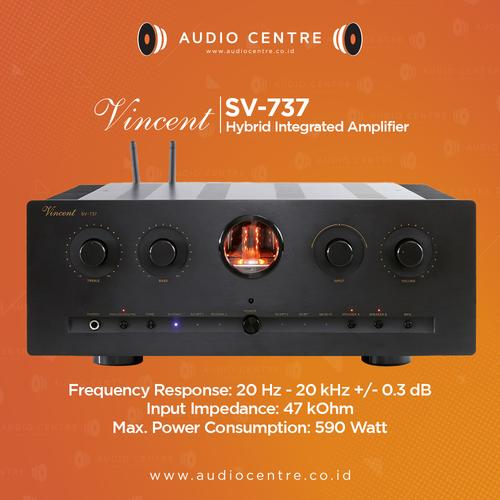 Promo Vincent SV-737 SV 737 Hybrid Integrated Amplifier Cicil 0% 3x ...