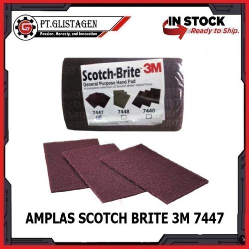 Jual Amplas Scotch Brite 3M General Purpose Hand Pad 7447 Scouring Pad ...